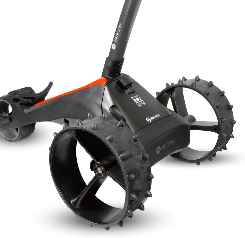 Motocaddy 28V Hedgehog Winter Wheels – ElectricTrolleys.com
