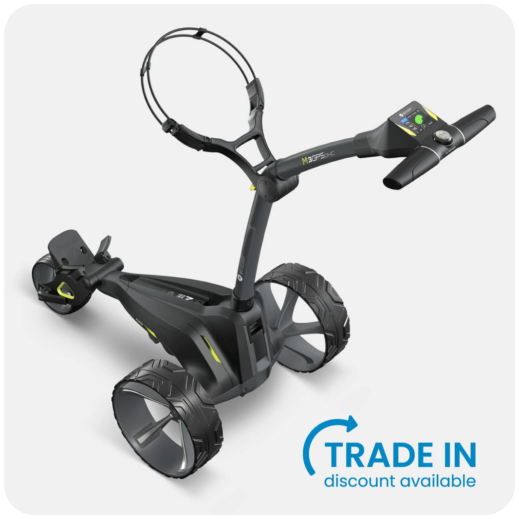 Motocaddy M-Series Trolleys | ElectricTrolleys.com