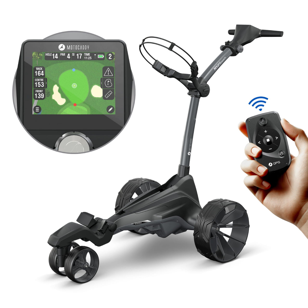 Motocaddy M7 GPS Remote Control 2026 – ElectricTrolleys.com