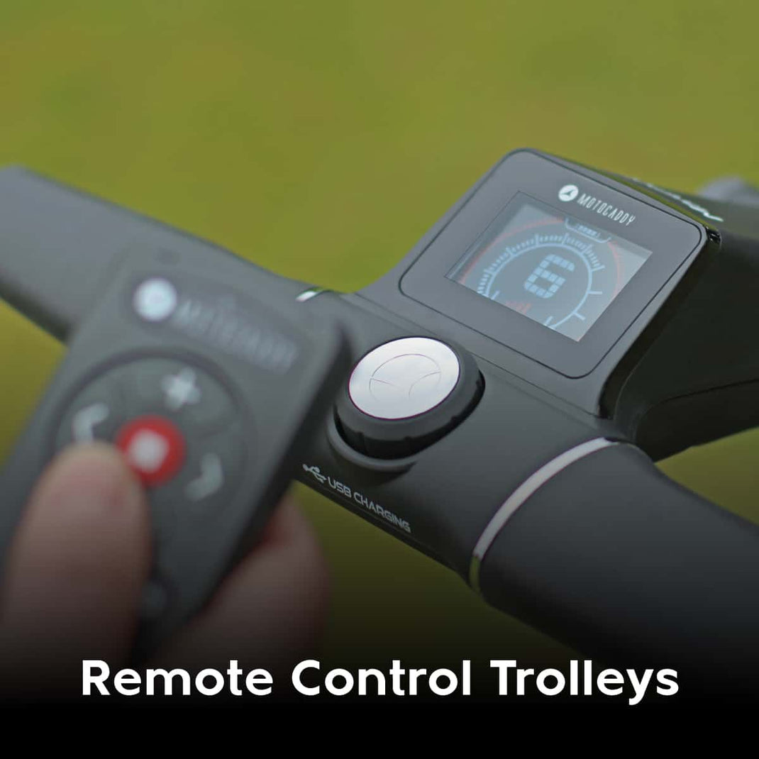 Motocaddy Remote Control Trolleys | ElectricTrolleys.com